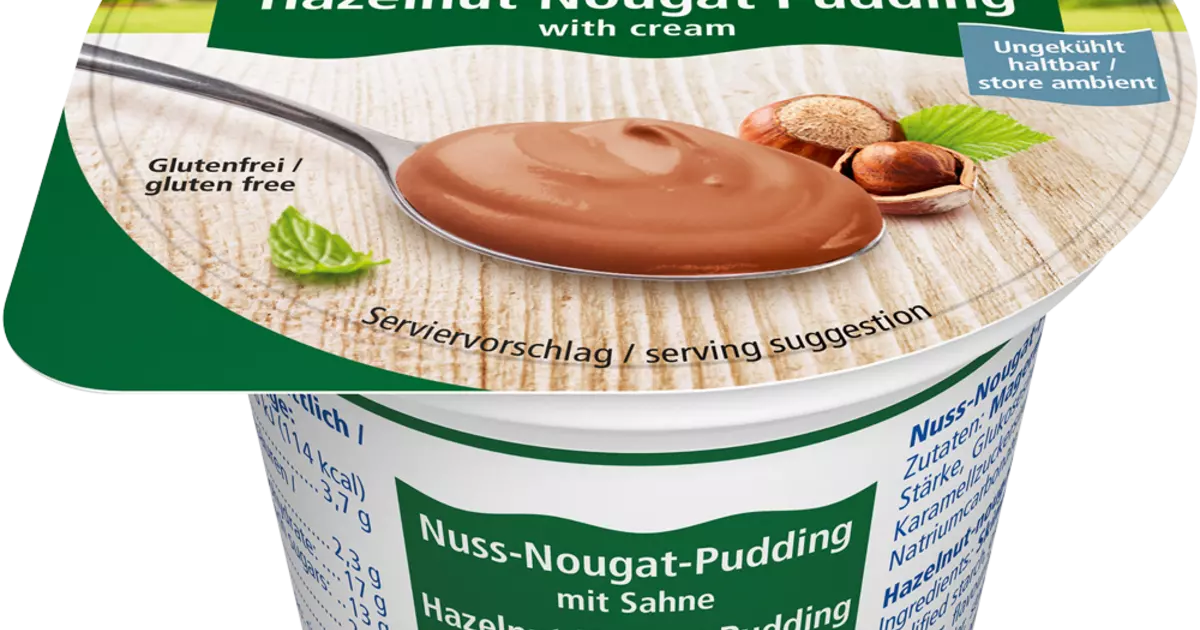 Nuss-Nougat-Pudding | frischli Foodservice