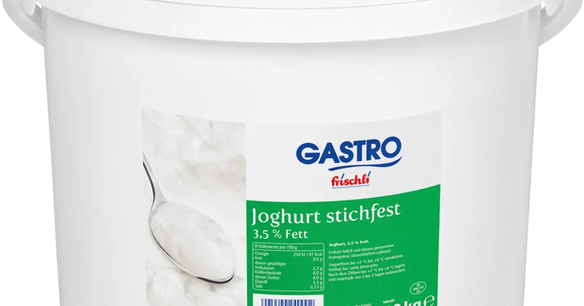 GASTRO Solid Yoghurt 3.5 % | frischli Foodservice
